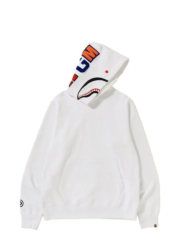 BAPE Shark Pullover Hoodie - White