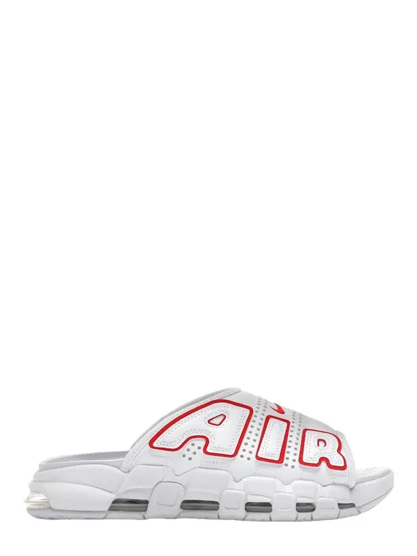 Nike Air More Uptempo Slide - White/university Red