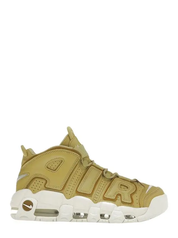 Nike Air More Uptempo Sneakers - Buff Gold/bronzine/sail