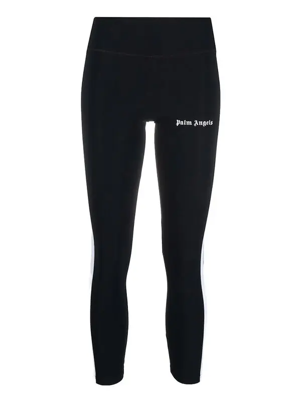 Palm Angels Track Leggings - Black/white