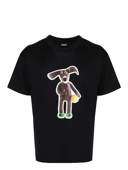 Jacquemus Le T-shirt Toutou T-shirt - Black