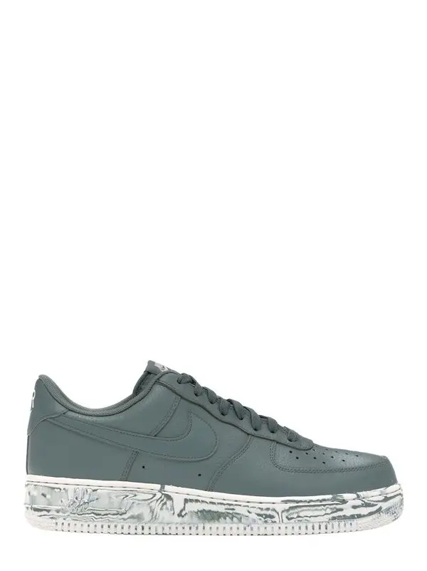 Nike Force 1 Low Marble Sneakers - Clay Green/summit White