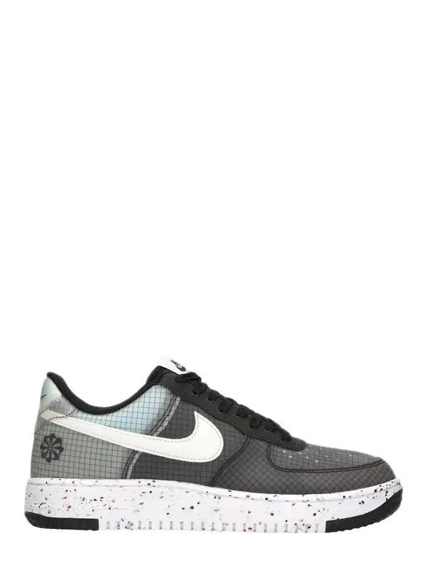 Nike Air Force 1 Low Crater Sneakers - Black/volt/white