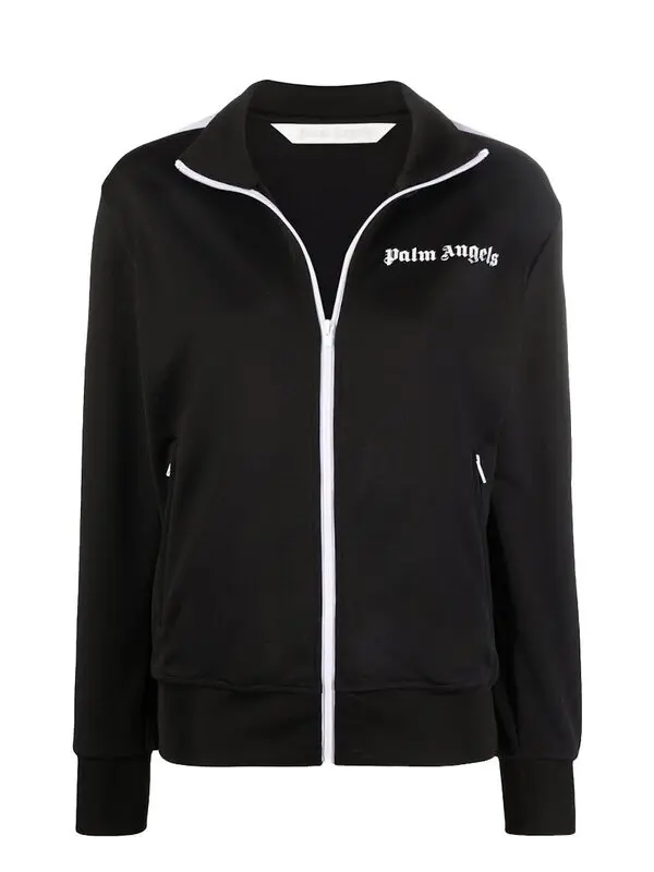 Palm Angels Track Jacket - Black/white