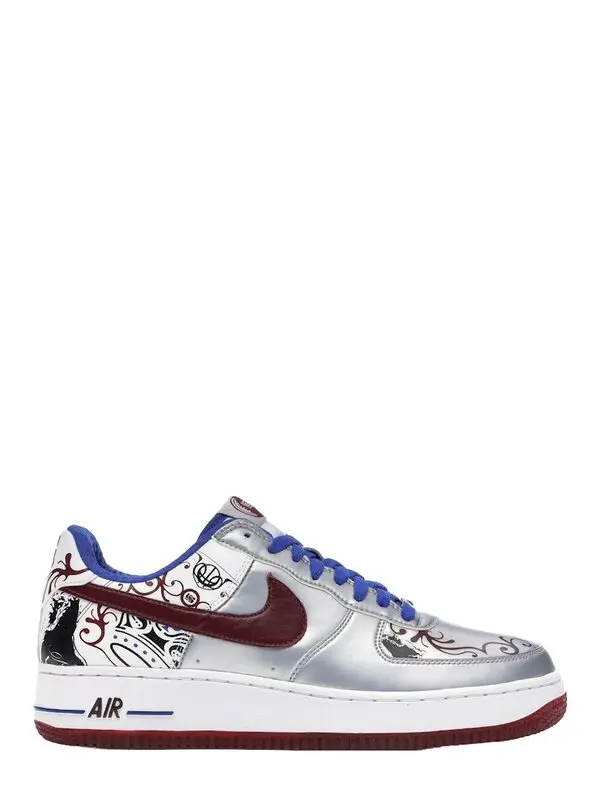 Nike Air Force 1 Low Collection Royale - Metallic Silver/team Red/varsity Royal