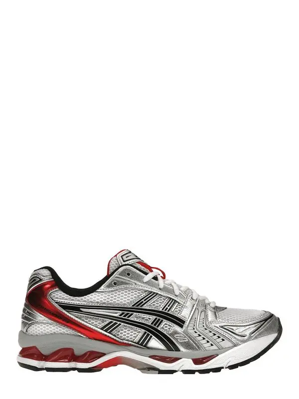 Asics Gelkayano 14 Sneakers - White/silver/classic Red