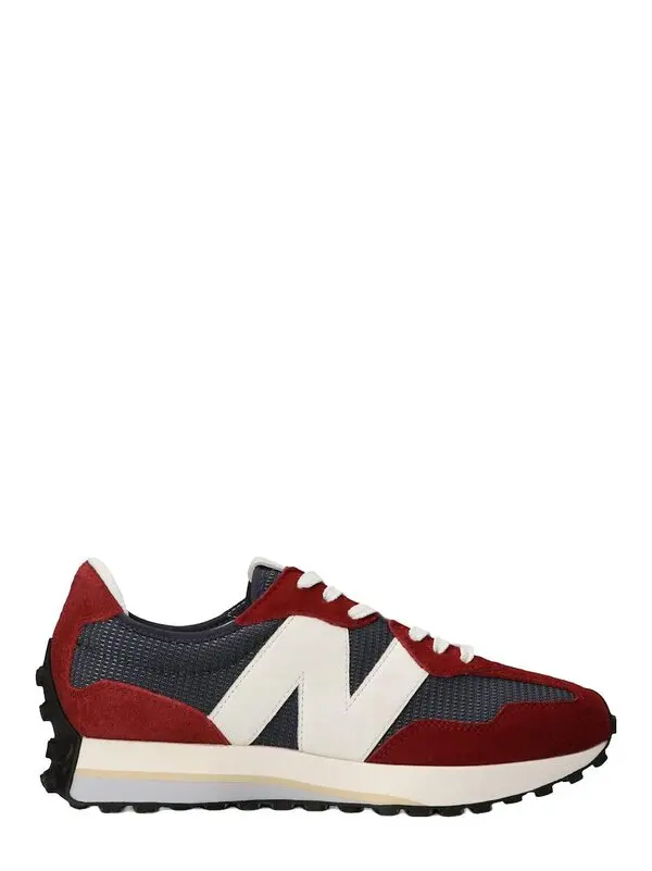NEW BALANCE 327 Sneakers - Nb Navy Blue/nb Red