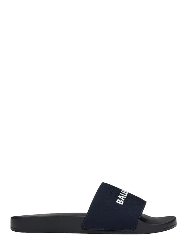 Balenciaga Pool Slide - Navy Blue