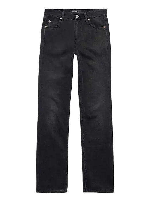 Balenciaga Slim Fit Pants - Black