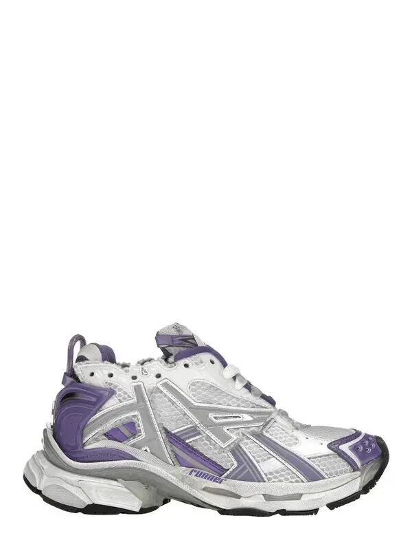 Balenciaga Runner Sneakers - Purple/grey/white