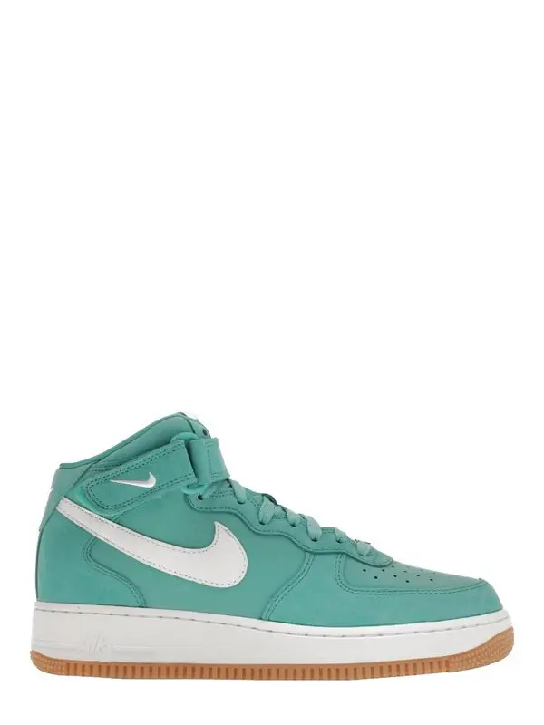 Nike Air Force 1 Mid '07 Sneakers - Washed Teal/white/light Gum Brown