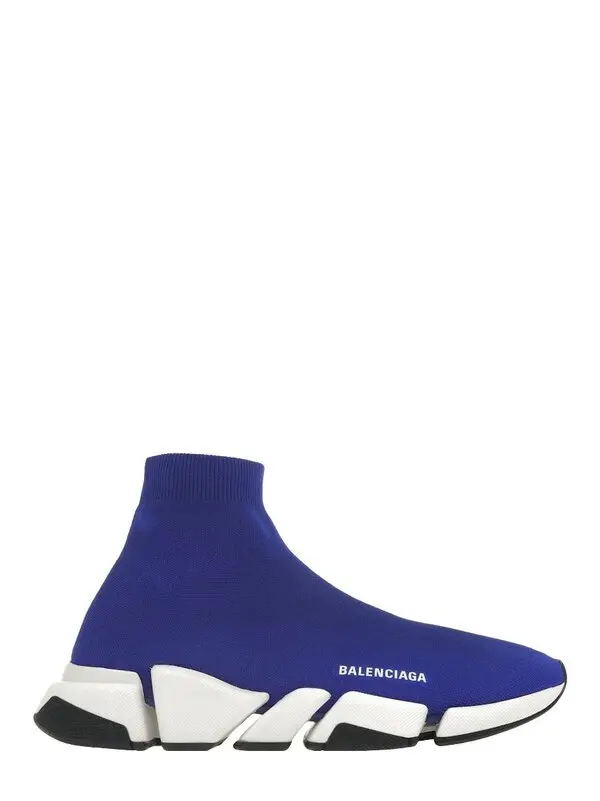 Balenciaga Speed 2.0 Sneakers - Dark Blue/white/black