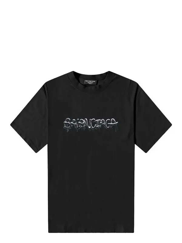 Balenciaga Slime T-shirt - Black
