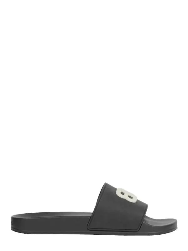 Balenciaga Glowin Slides - Black/glow (w)
