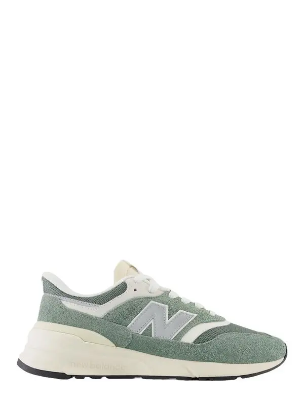 NEW BALANCE 997r Sneakers - Green/cream/silver