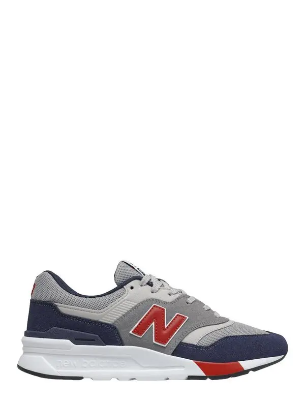 NEW BALANCE 997h Athletic Sneakers - Grey/red/navy Blue