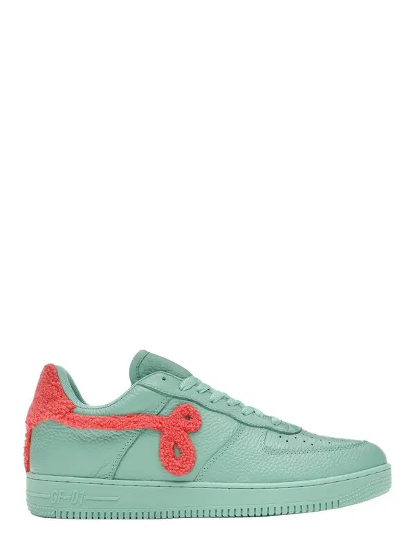 JOHN GEIGER Gf01 Chenillein Sneakers - Teal/peach