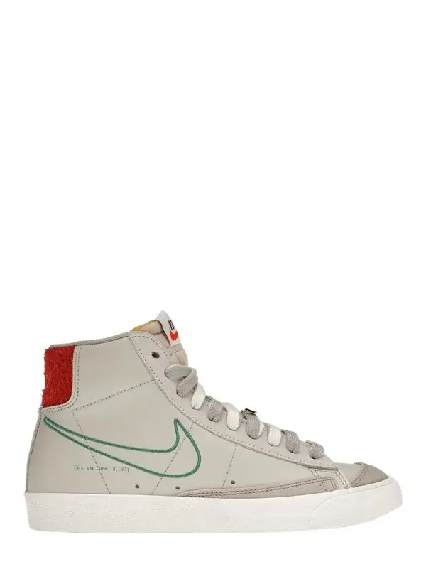 Nike Blazer Mid 77 Se First Use Sneakers - Light Bone/green Noise/cream Ii