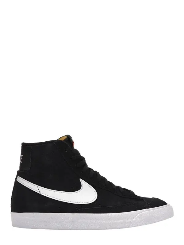Nike Blazer Mid 77 Suede Sneakers - Black/white