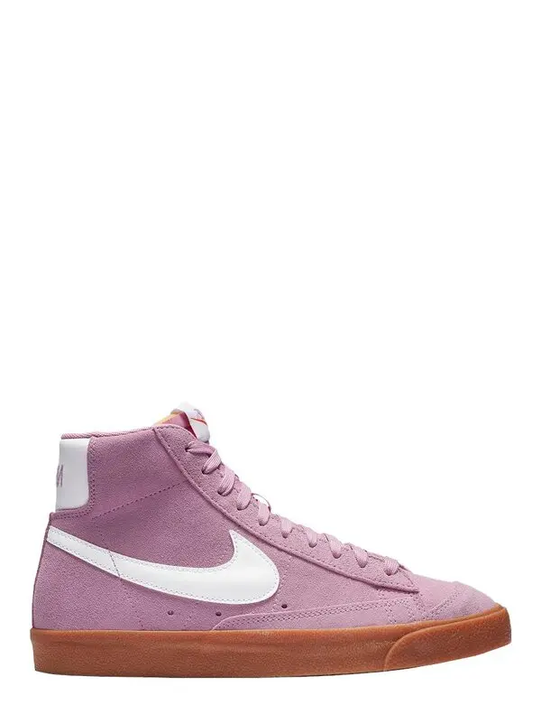 Nike Blazer Mid '77 Sneakers - Pink/white/gum Medium Brown