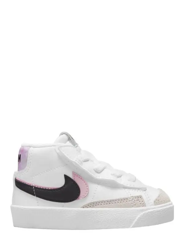 Nike Blazer Mid '77 Se Double Swoosh Sneakers - White/arctic Punch/black