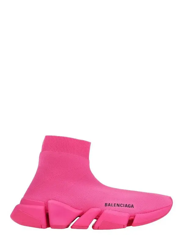 Balenciaga Speed 2.0 Sneakers - Neon Pink