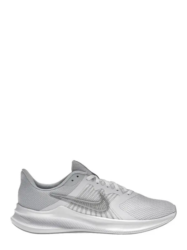 Nike Downshifter 11 Metallic Sneakers - White/pure Platinum/wolf Grey
