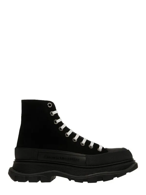 Alexander McQueen Tread Slick Boot - Black/white