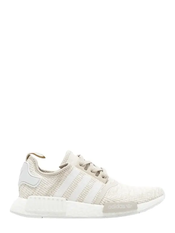 Adidas Nmd_r1 Knit Sneakers - Cream/footwear White