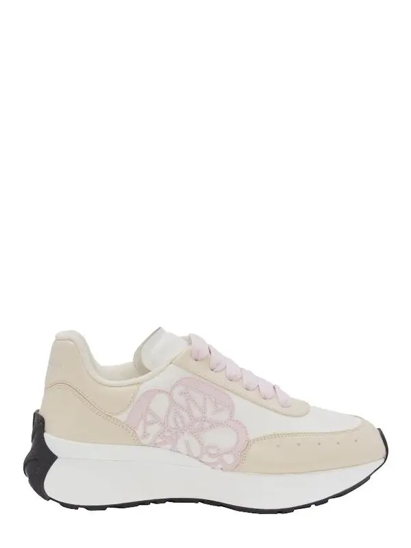 Alexander McQueen Sprint Runner - Beige/light Pink/white