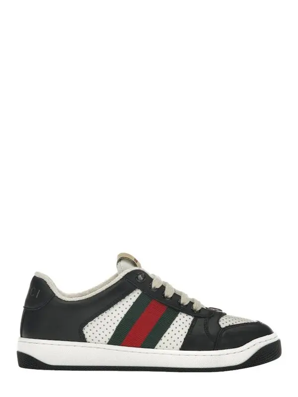Gucci Screener Sneakers - Black/white