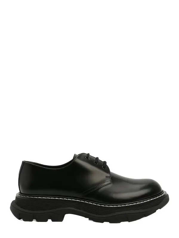 Alexander McQueen Tread Lace-up Shoe - Black
