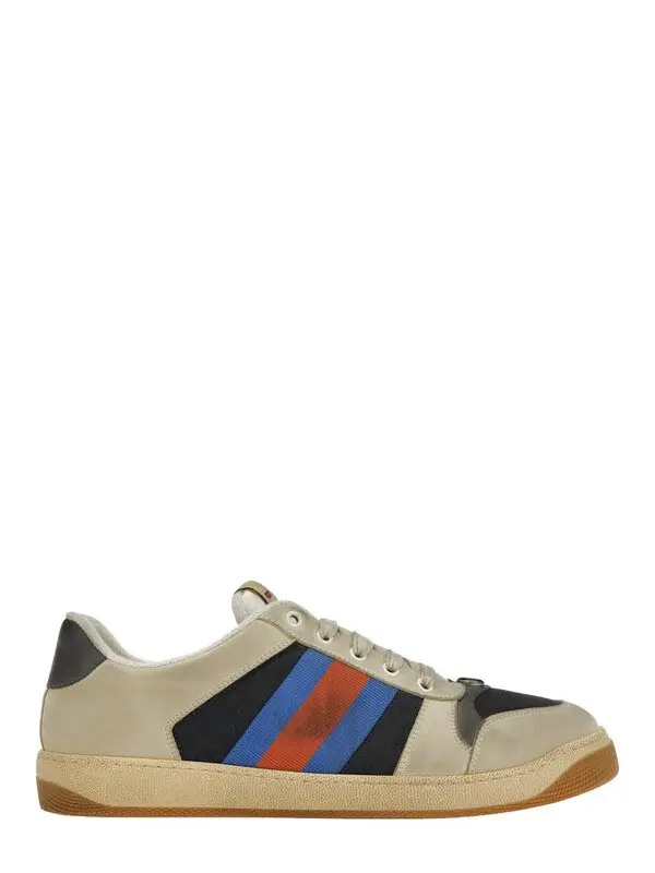 Gucci Screener Mini Gg Sneakers - Off White