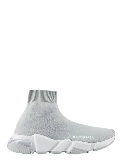 Balenciaga Speed Clear Sole Sneakers - Grey