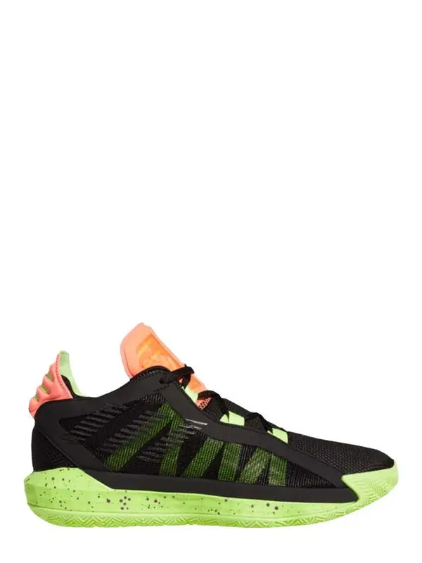 Adidas Dame 6 Sneakers - Signal Green/glory Purple/signal Coral