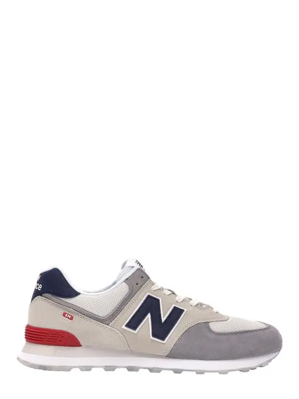 NEW BALANCE 574 Sneakers - White/navy Blue/red