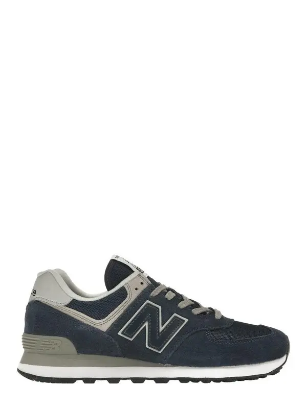 NEW BALANCE 574 Lifestyle Shoe - Navy Blue/grey/white