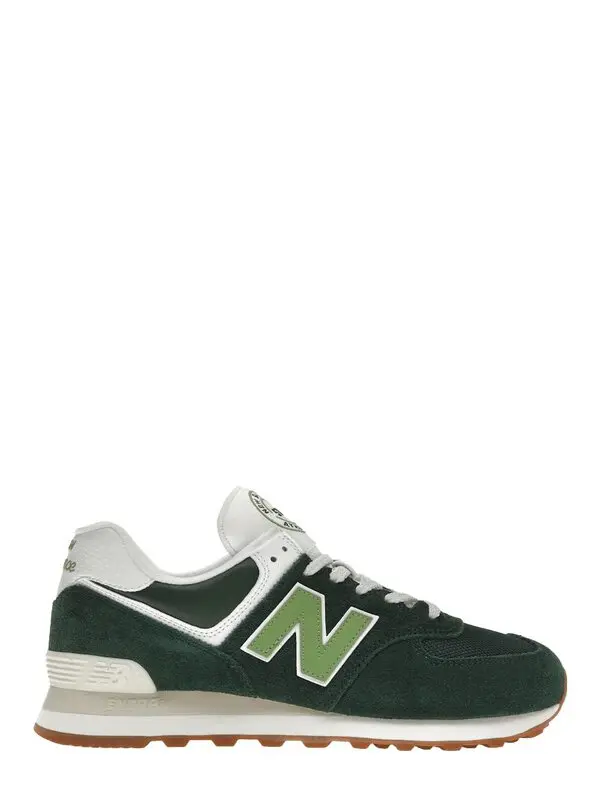 NEW BALANCE 574 Sneakers - Nightwatch Green/white