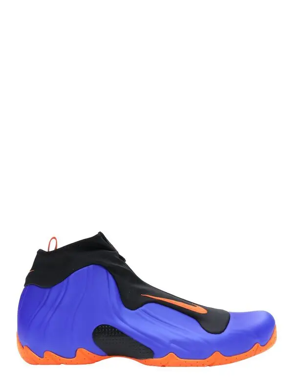 Nike Air Flightposite 1 Knicks Away Sneakers - Racer Blue/total Orange/black