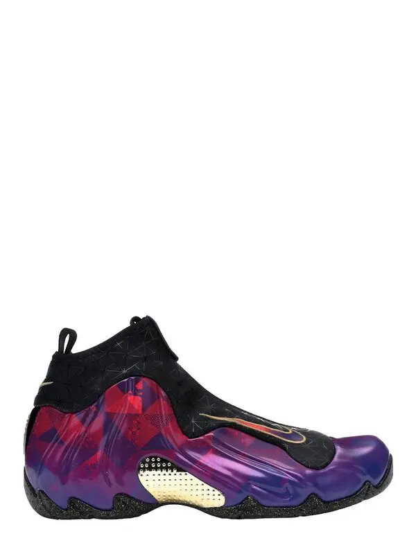 Nike Air Flightposite 1 Chinese New Year Sneakers - University Red/black/varsity Purple