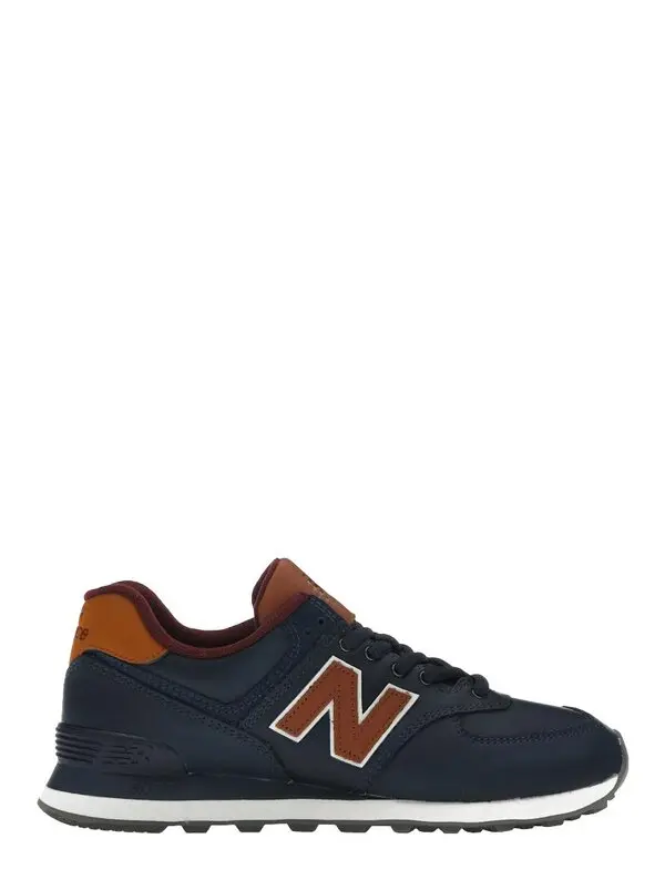 NEW BALANCE 574in Sneakers - Nb Navy Blue/classic Burgundy