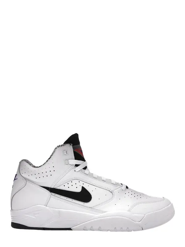 Nike Air Flight Lite Ii Mid Sneakers - White/black