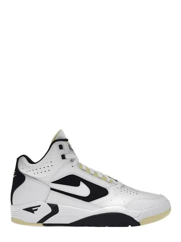 Nike Air Flight Lite Mid Sneakers - White/lemon/black