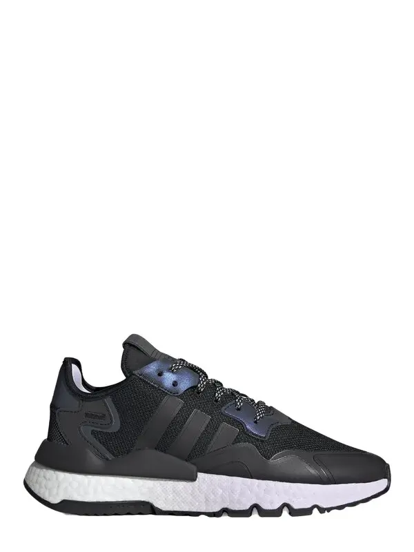 Adidas Nite Jogger Sneakers - Core Black/purple Tint/cloud White