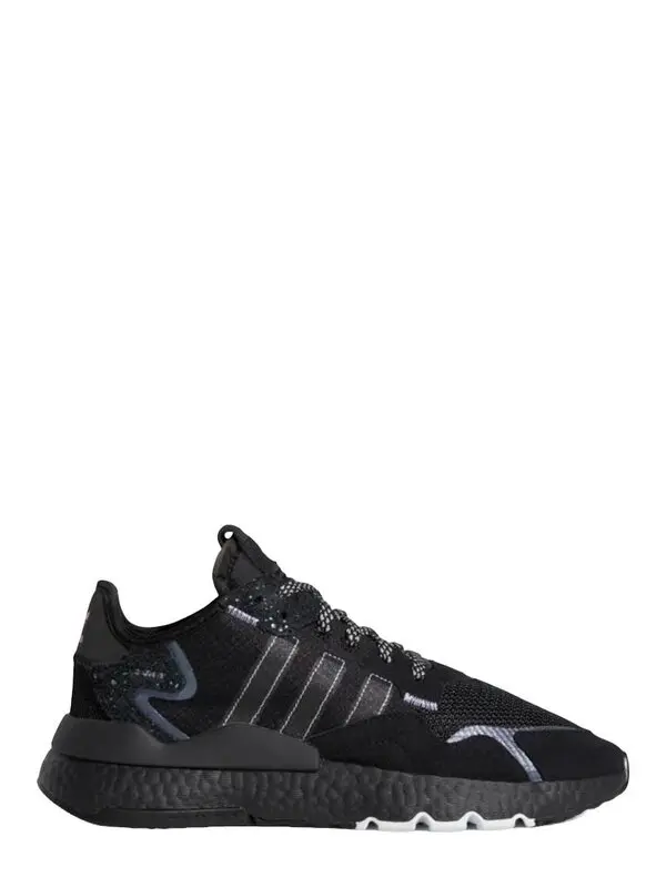 Adidas Nite Jogger Sneakers - Core Black/cloud White/solar Orange