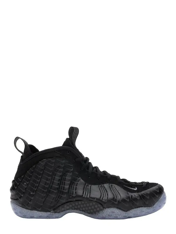 Nike Air Foamposite One Allover Swoosh - Black/metallic Silver