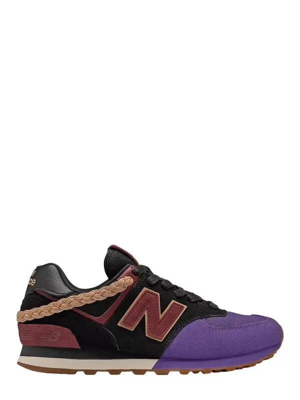 NEW BALANCE 574 "my Story Matters" Sneakers - Black/copper/maroon