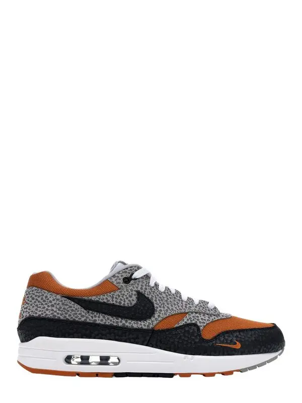 Nike Air Max 1 Safari Sneakers - Black/grey/carrot