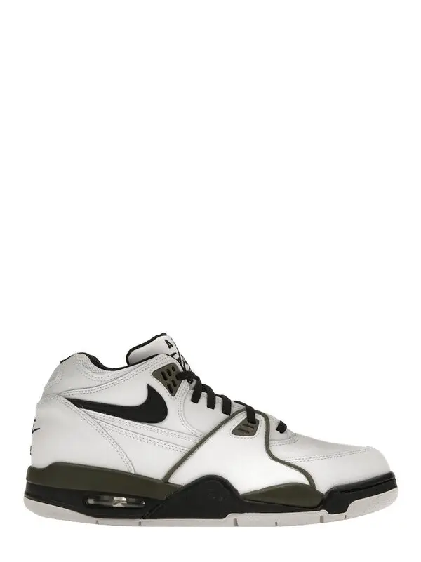 Nike Air Flight '89 Sneakers - White/black/medium Olive