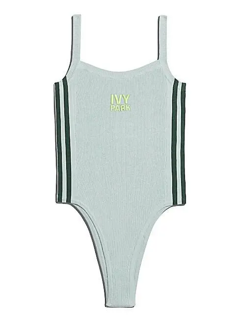 Adidas Ivy Park Knit Tank Bodysuit - Green Tint